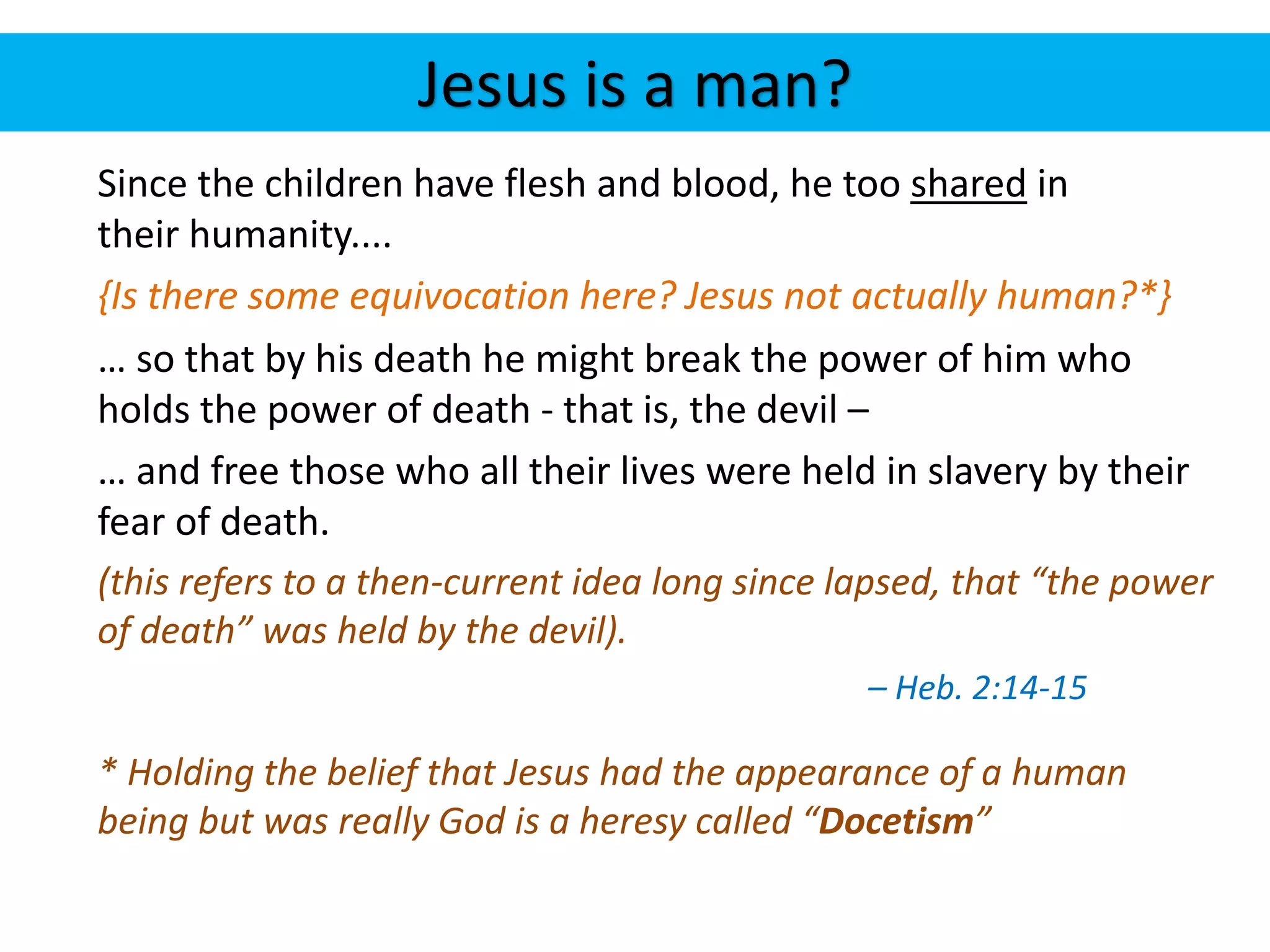 A Word Of Exhortation- Hebrews | PPTX