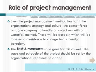 A working change management framework | PPT