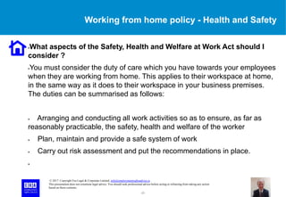 A working from home policy | PPTX