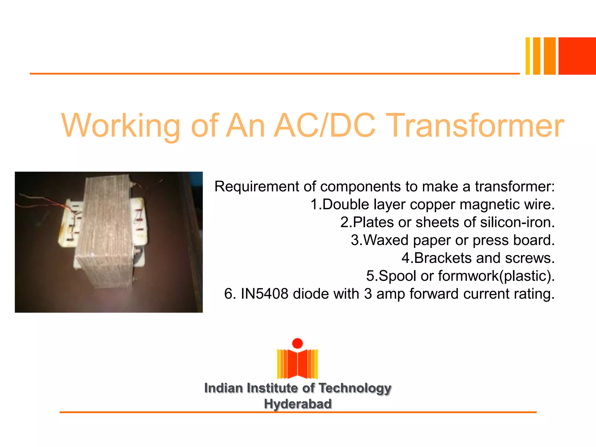 Step down transformer | PPTX