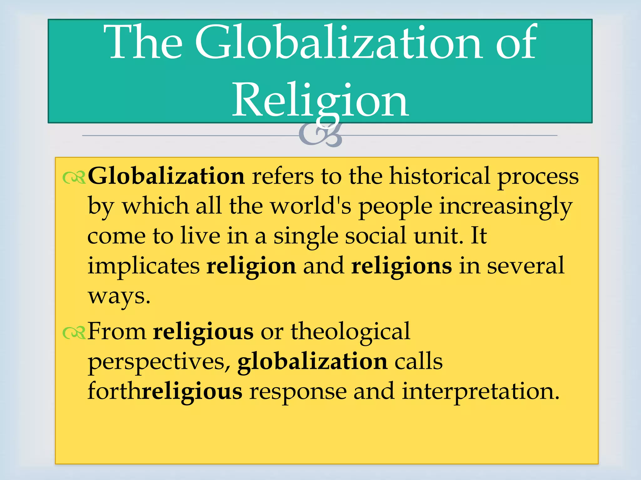 A World of Ideas Cultures of Globalization | PPTX