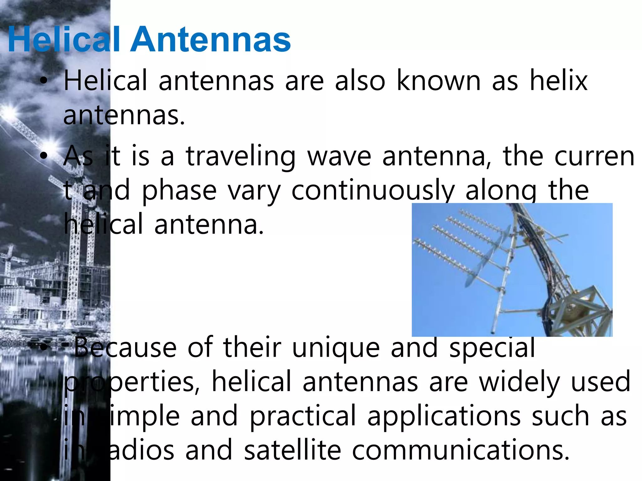 Antennas and their types | PPTX