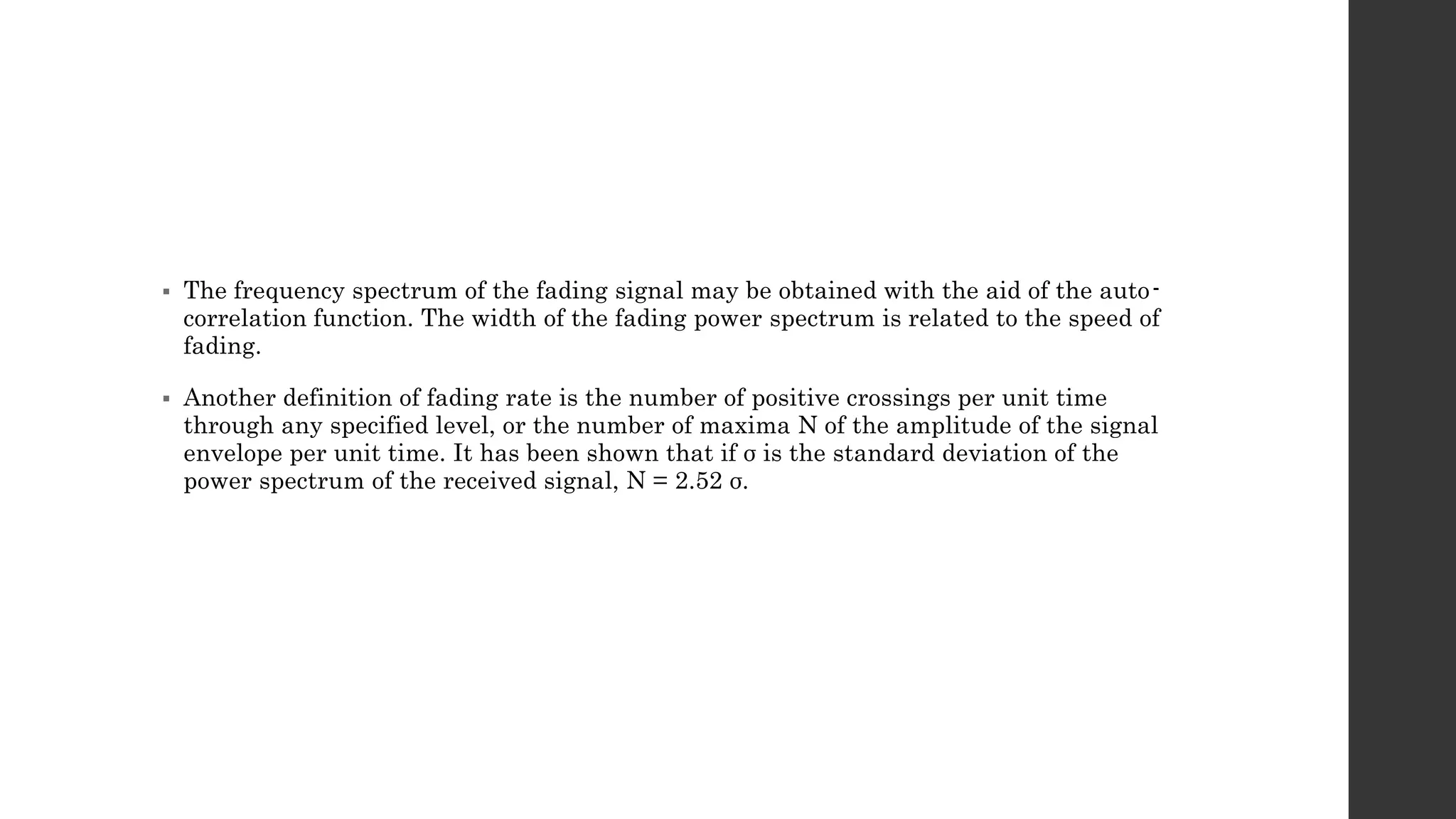 ANTENNA AND WAVE PROPAGATION: IONOSPHERIC FADING EFFECT | PPT