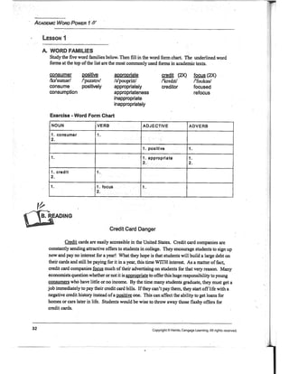AWP vocabulary for esl learners and students from intermediate to advance | PDF | Education