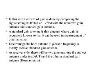 AWP_Chapter 4_Antenna Measurements.pptx ece | PPTX