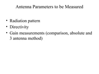 AWP_Chapter 4_Antenna Measurements.pptx ece | PPTX