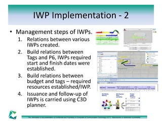 Advanced Work Packaging - Real Life Implementation | PPTX