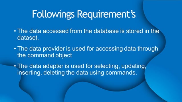 Advance Webpage Devlopment .NET