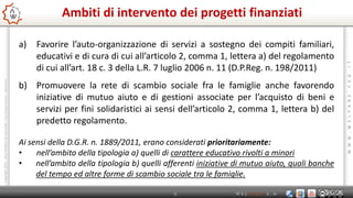 Slide Area Welfare di comunità ASS n. 5 | PDF