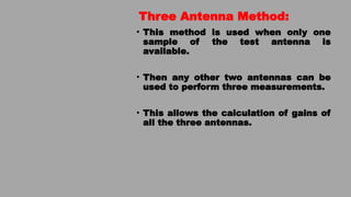 Antenna Measurements Antenna Measurements | PPTX