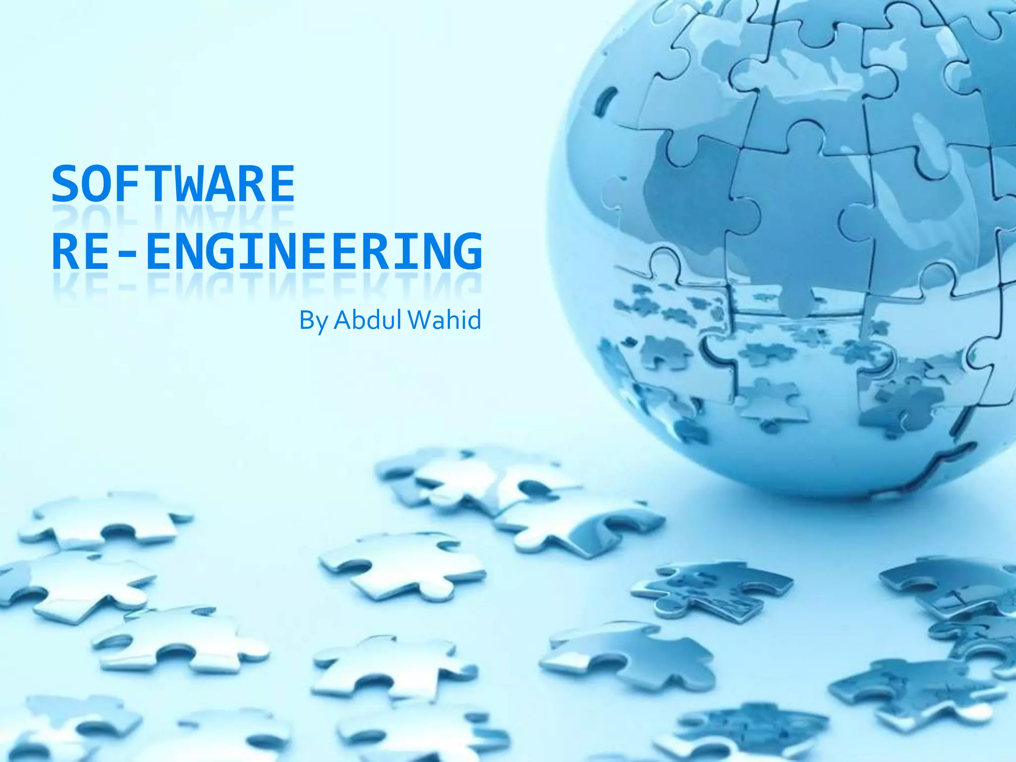 Software Reengineering | PPTX