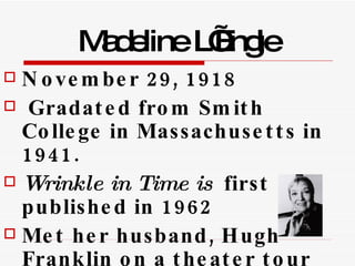 A Wrinkle In Time1 | PPT