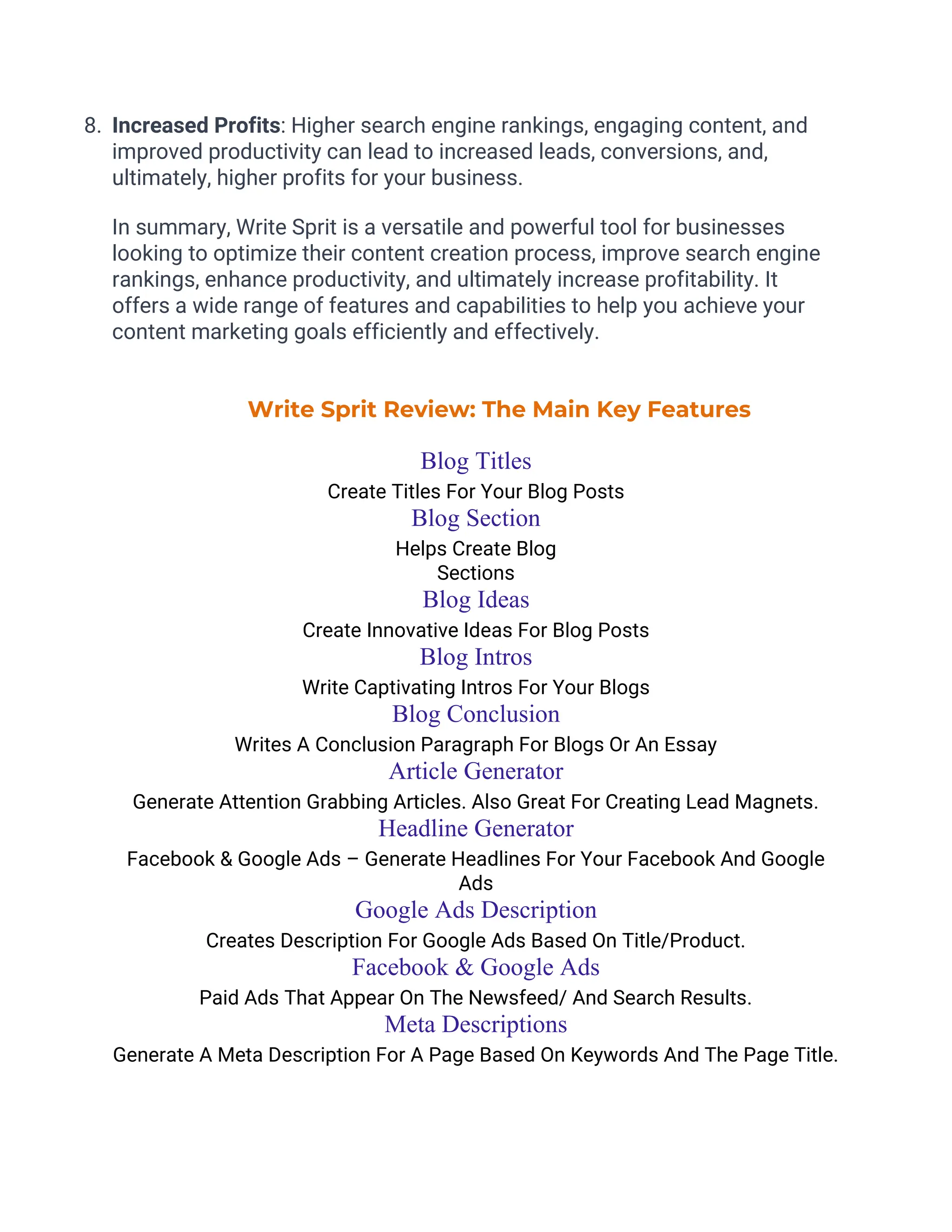 Best AI Powered Content Creator App | PDF