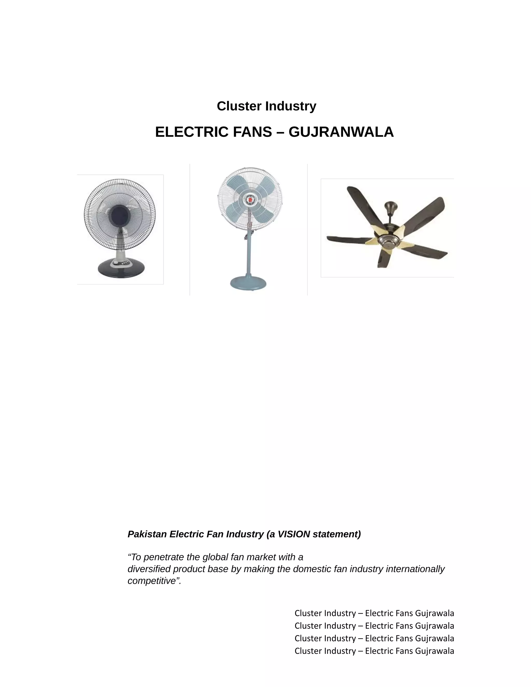 A write up on fan cluster | RTF