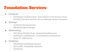 Amazon Web Services 101 | PPT
