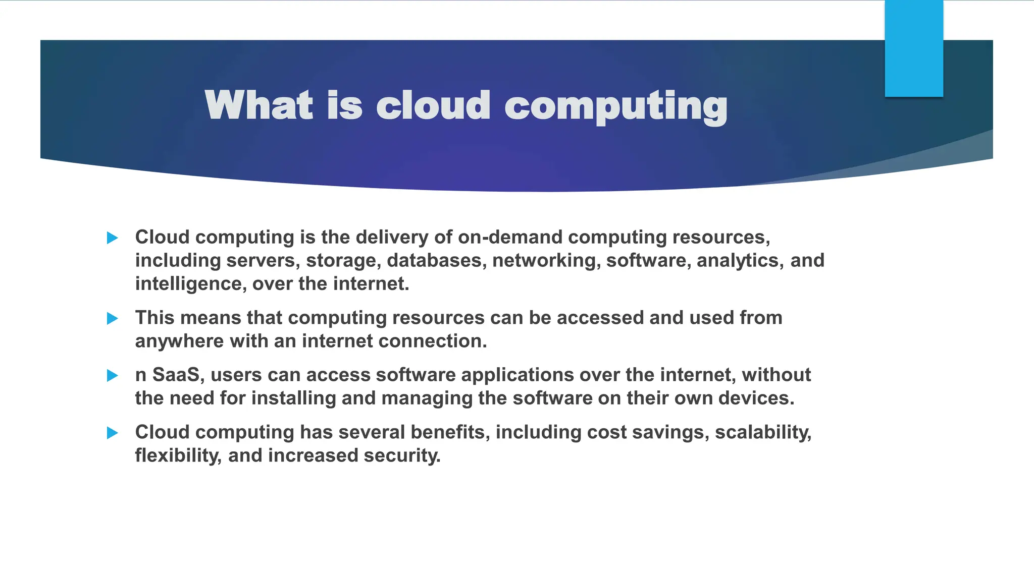 AWS for the beginning is cloud computing | PPT