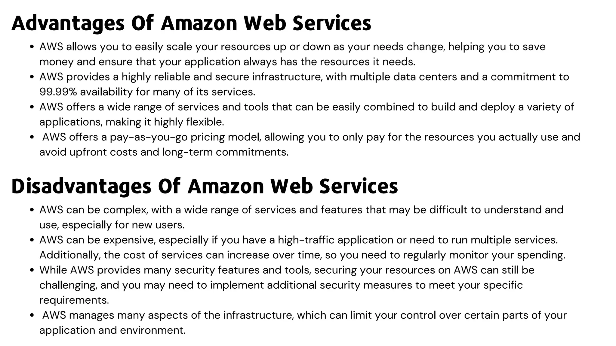 Presentation on Introduction to Amazon Web Services | PPT