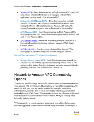 aws vpn connection | PDF