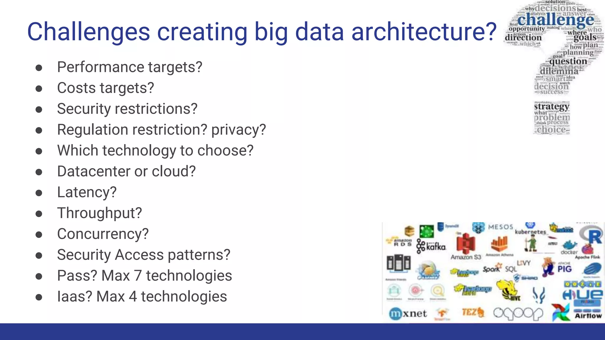 AWS Big Data Demystified #1.2 | Big Data architecture lessons learned | PPTX | Cloud Computing ...