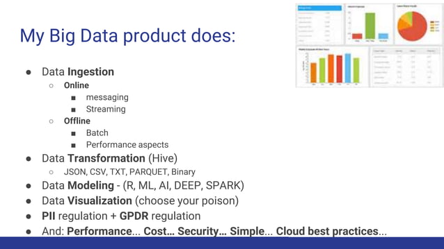 AWS Big Data Demystified #1.2 | Big Data architecture lessons learned | PPT