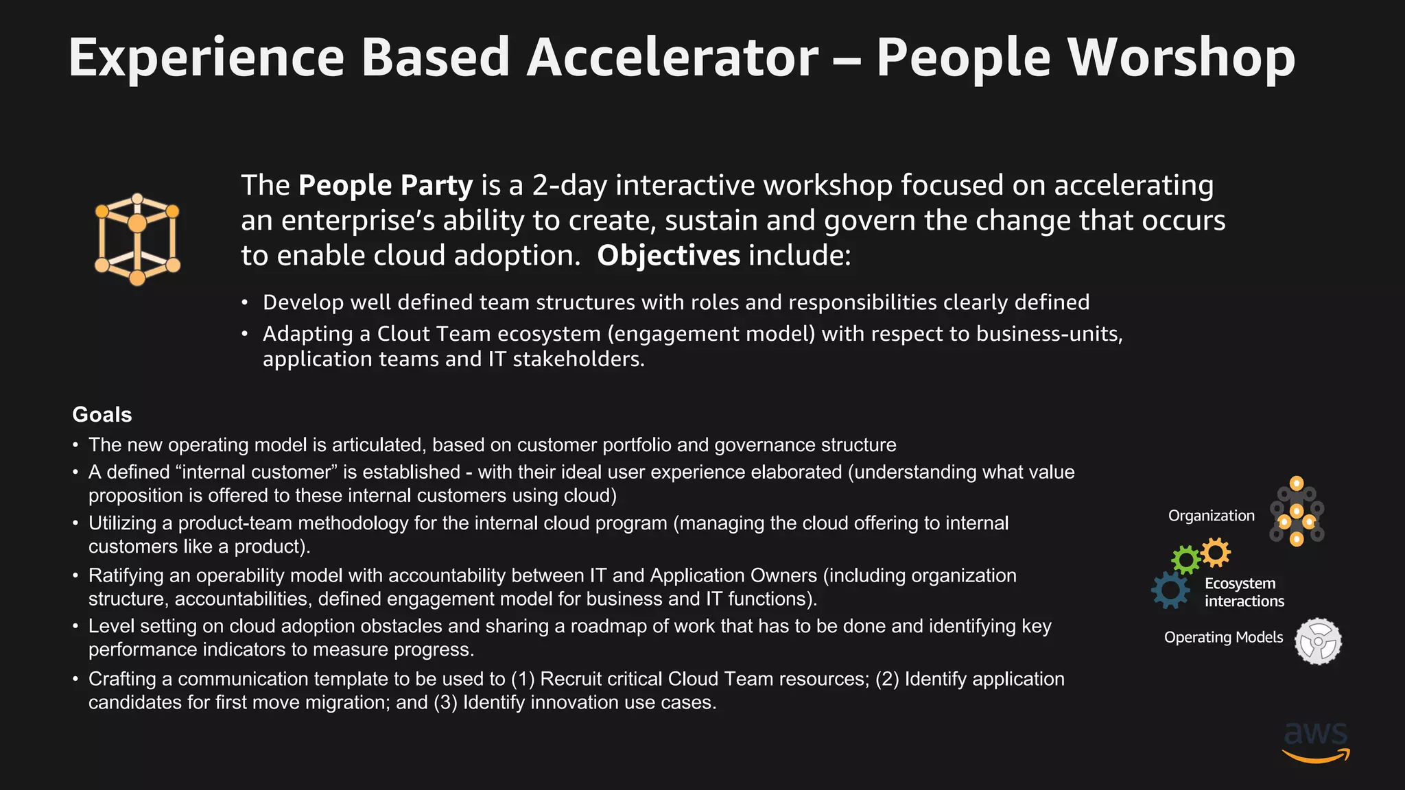 AWS Cloud Center Excellence Quick Start Prescriptive Guidance | PDF