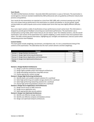 Aws certified-solutions-architect-associate exam-guide | PDF