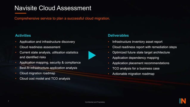 AWS Cloud Assessment | PPTX | Cloud Computing | Internet