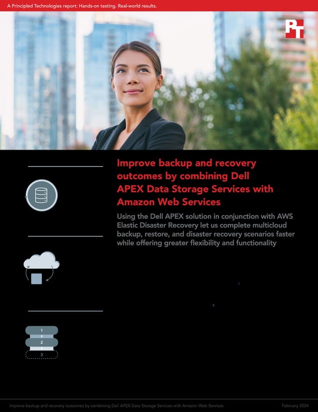 Improve backup and recovery outcomes by combining Dell APEX Data Storage Services with Amazon ...