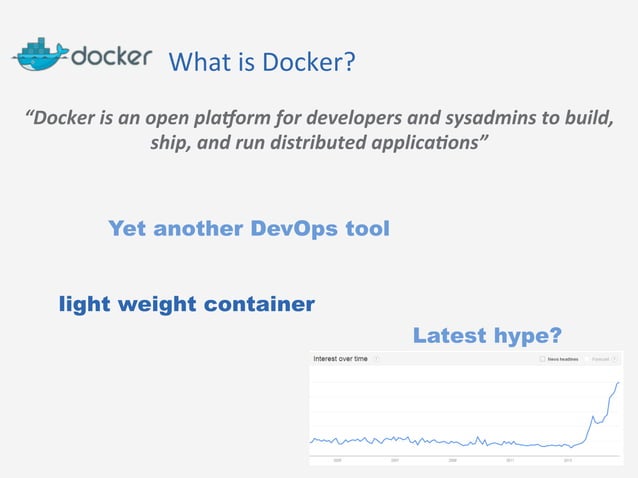 Continuous Integration with Docker on AWS | PPT
