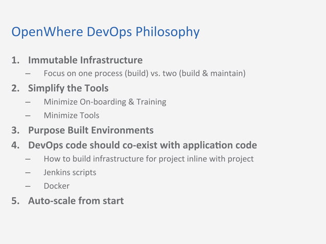 Continuous Integration with Docker on AWS | PPT