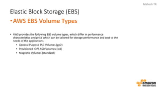 AWS EBS | PDF