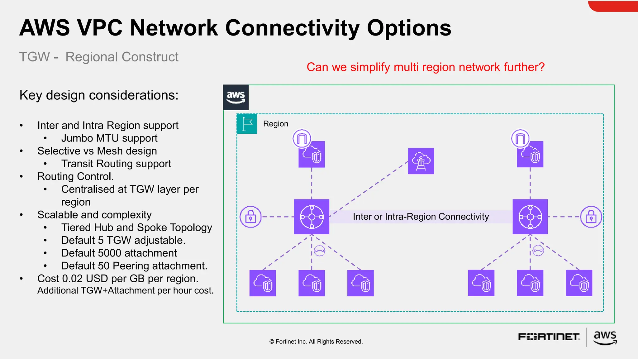 AWS Cloud WAN Intro and Fortinet Use Cases | PPTX