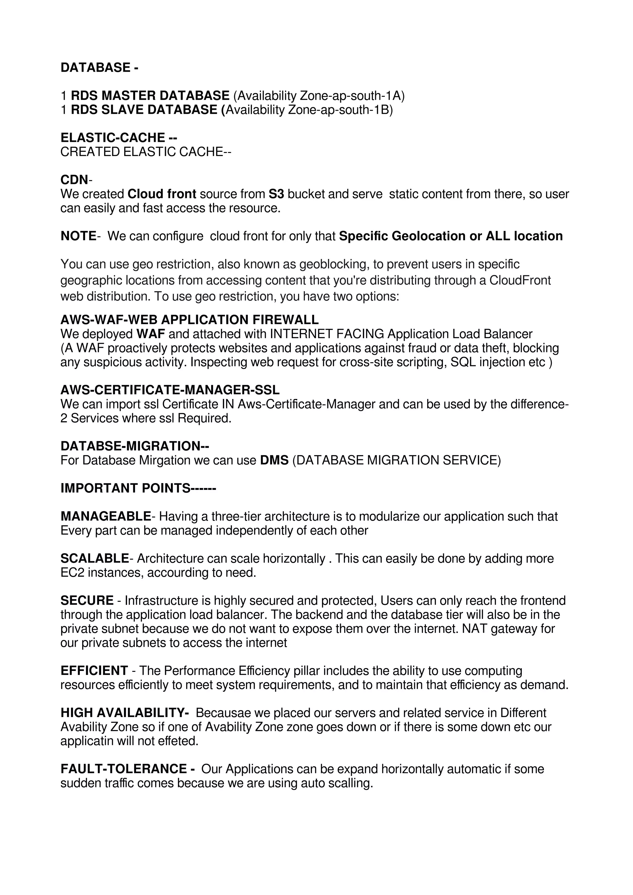 Lamp 3-tier Architecture on Aws-Cloud Description | PDF