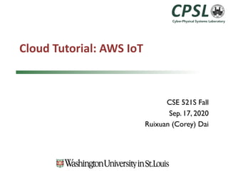 Aws iot | PPT