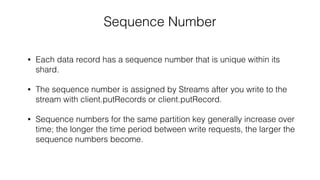 AWS Kinesis - Streams, Firehose, Analytics | PDF | Databases | Computer Software and Applications