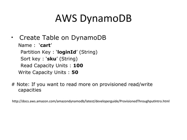 Aws Lambda Cart Microservice Server Less | PPT