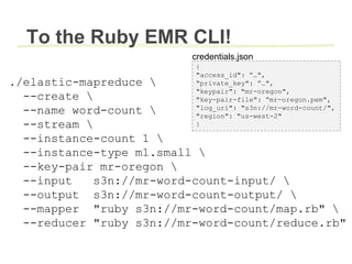 Aws map-reduce-aws | PPTX