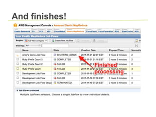 Aws map-reduce-aws | PPTX