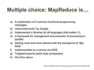 Aws map-reduce-aws | PPTX