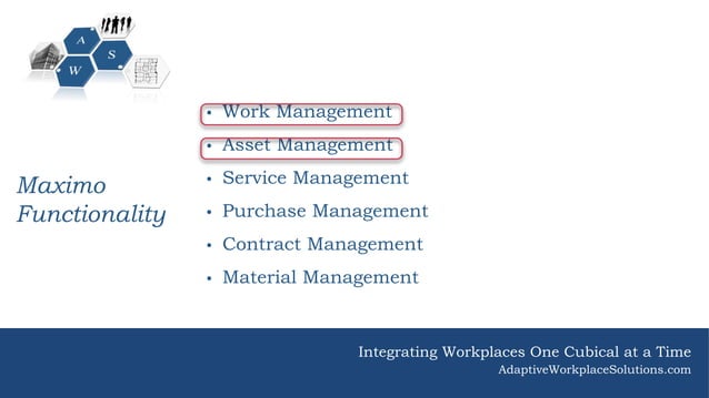 Leveraging IBM TRIRIGA to Improve Your Existing IBM Maximo ...