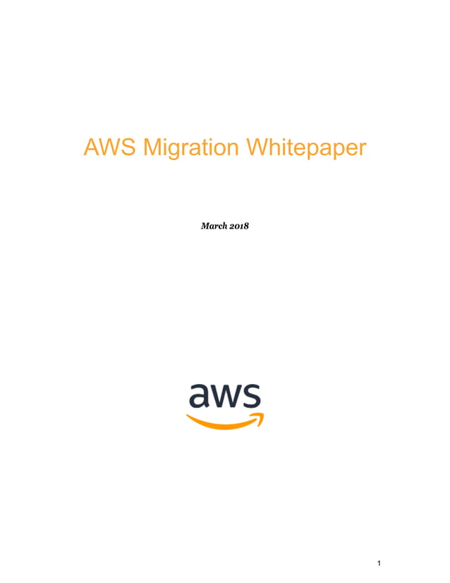 Aws migration-whitepaper-en | PDF
