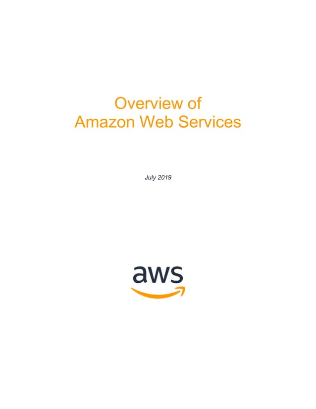 aws-overview (1).pdf | Cloud Computing | Internet