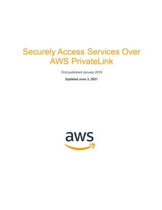 Aws privatelink | PDF