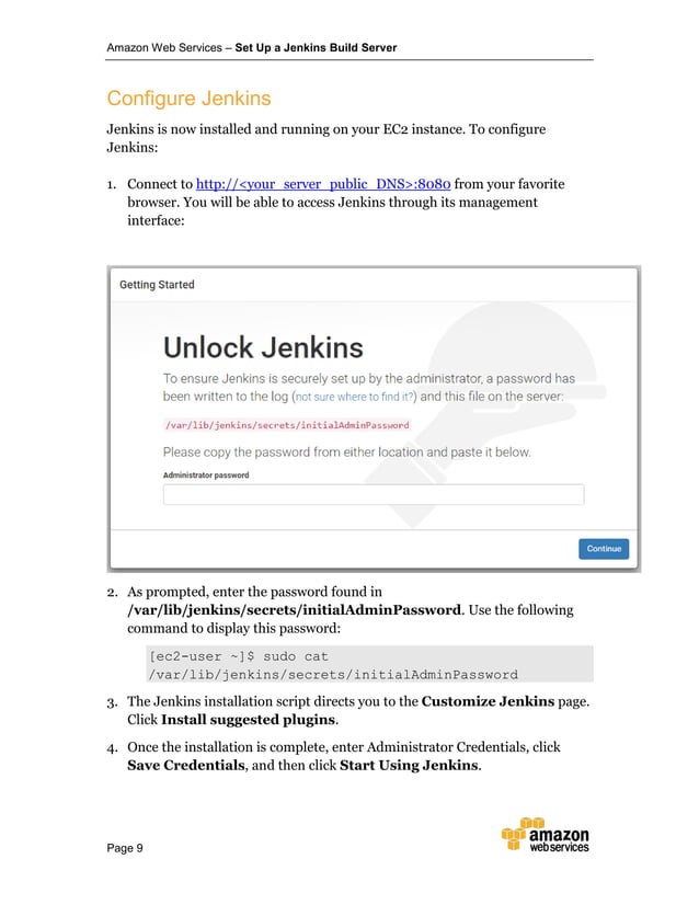 Aws project jenkins-build-server | PDF