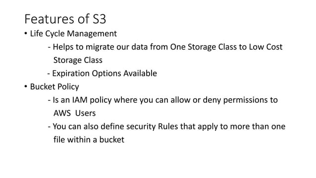 AWS-S3.pptx | Cloud Computing | Internet