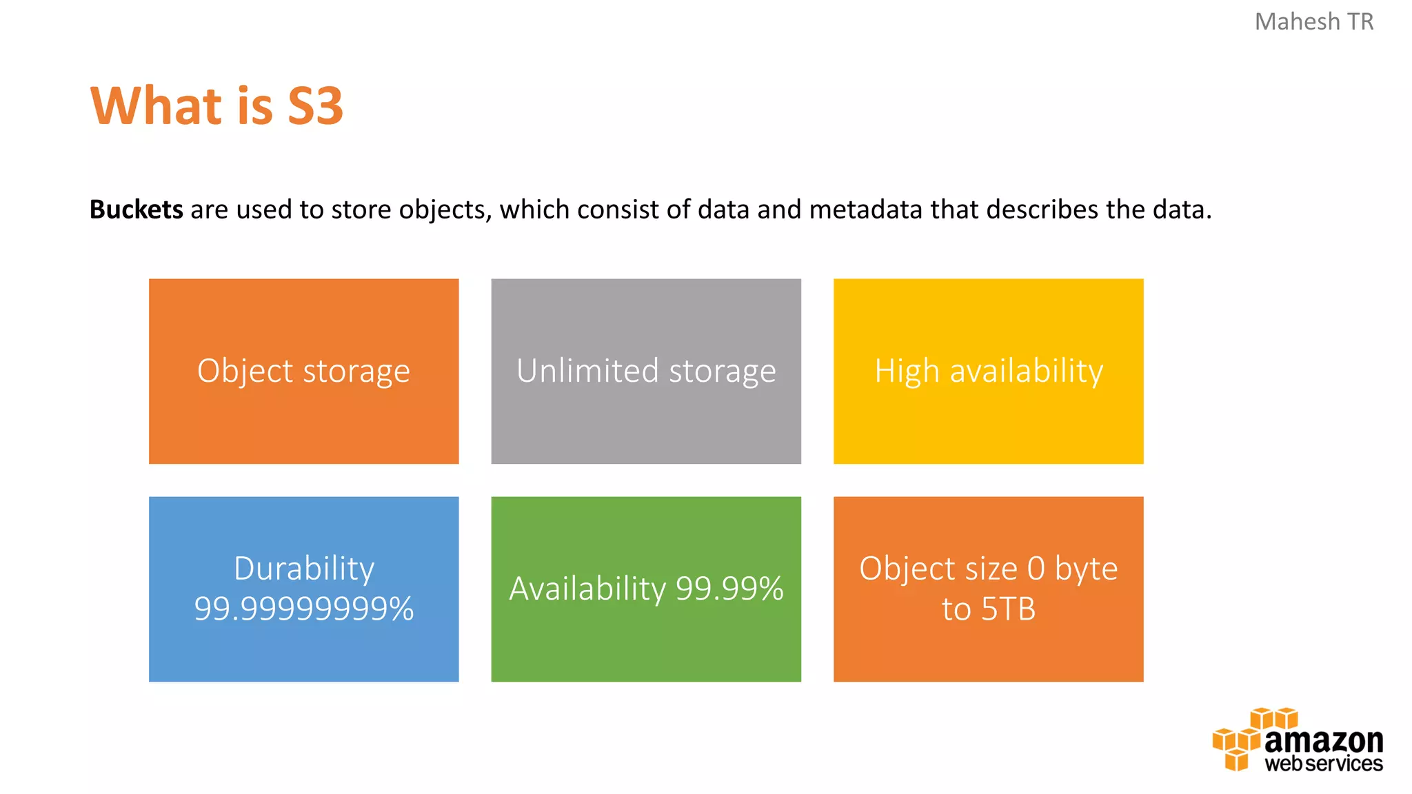 AWS S3 and GLACIER | PDF