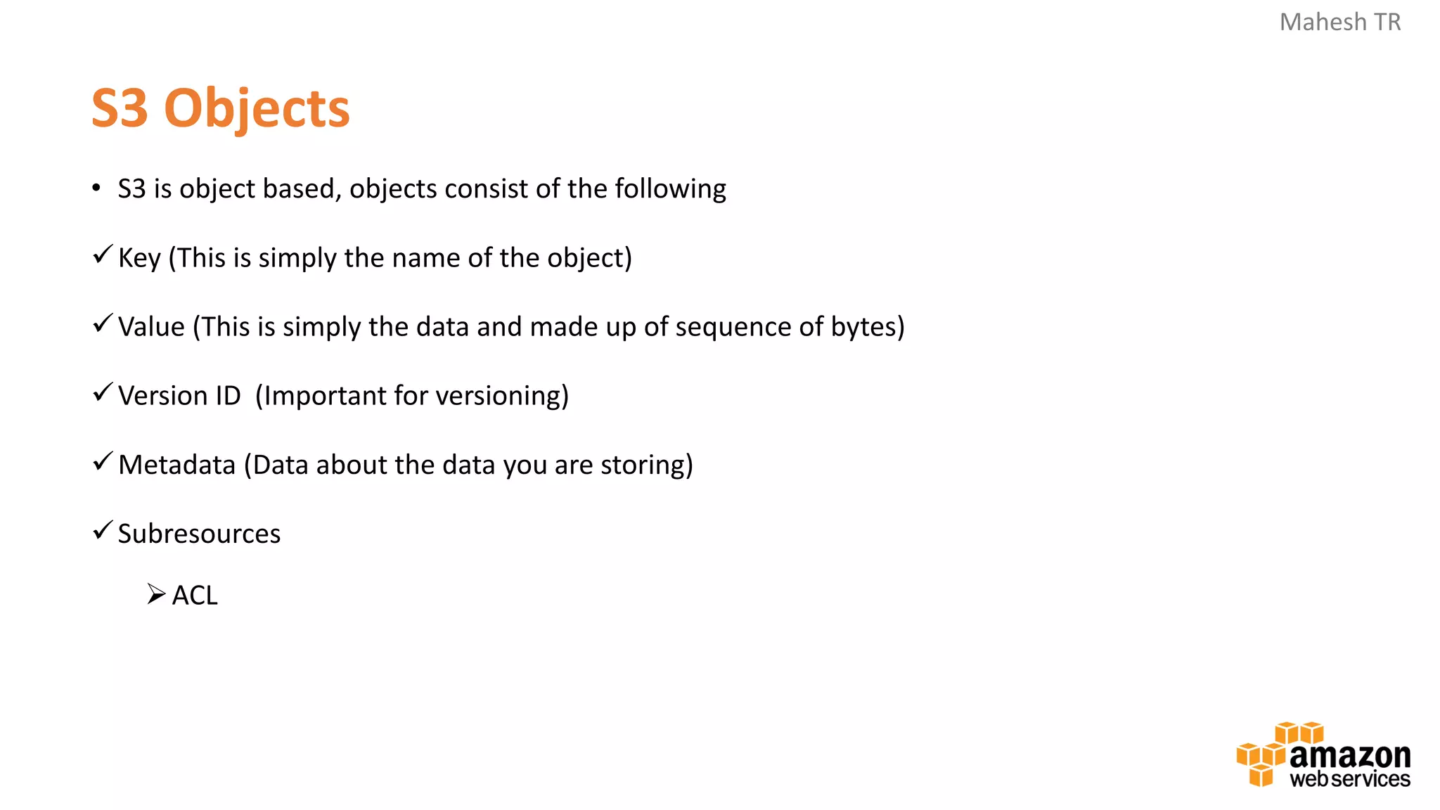 AWS S3 and GLACIER | PDF