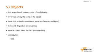 AWS S3 and GLACIER | PDF