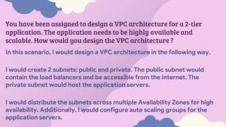 AWS-Scenario based questions answers.pdf