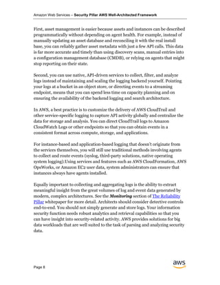 Aws security-pillar | PDF